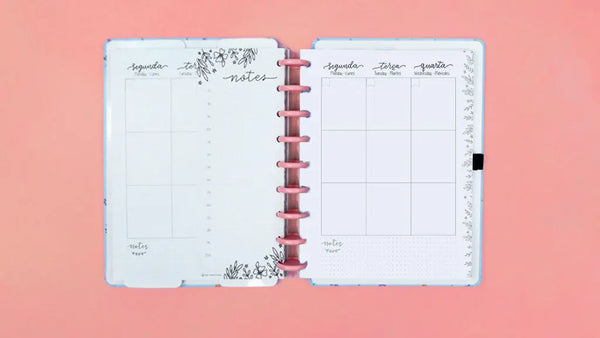 Planners Caderno Inteligente: Semanais, Mensais e Anuais – Caderno ...